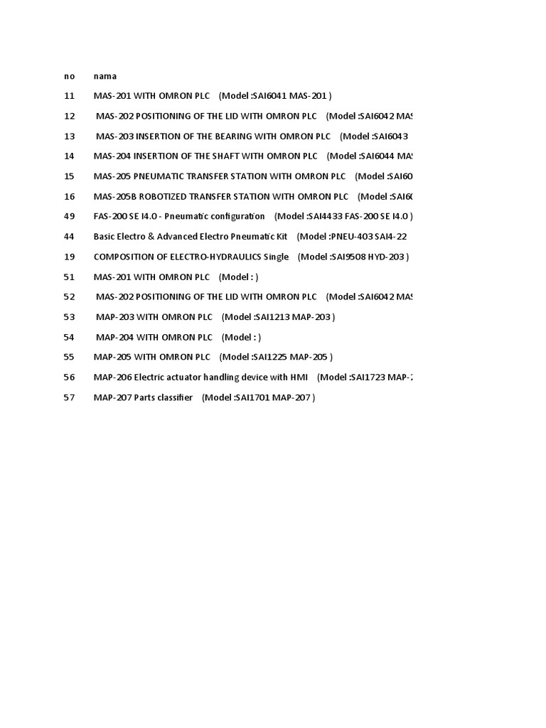 Rumus Lab Kontrol | PDF | Switch | Actuator