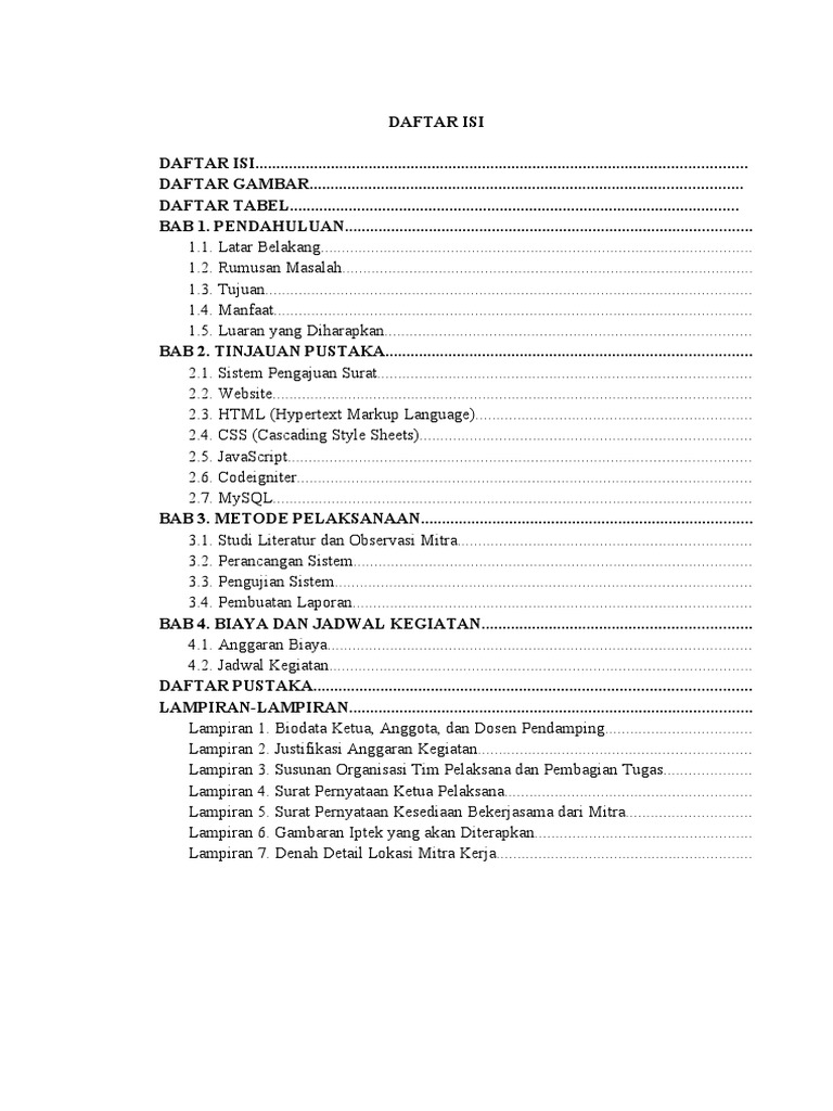 Proposal PKM Pi | PDF