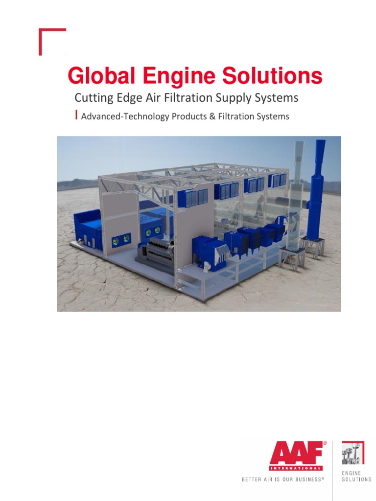 AAF Engine Filtration Solutions Turbine Compressor | PDF