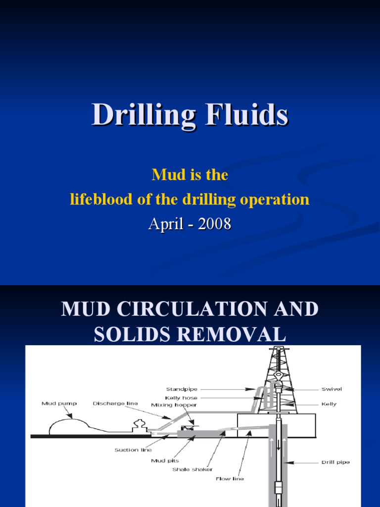 01-Drilling Fluids - Mud Functions | PDF
