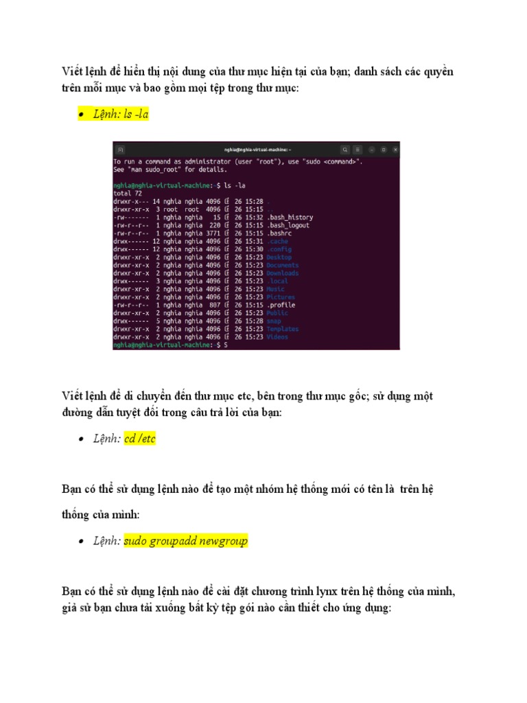 Linux cơ bản | PDF