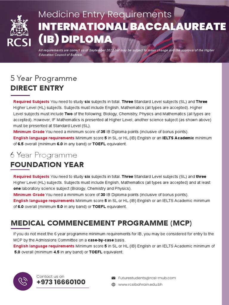 International Baccalaureate Diploma - IB | PDF | Vocational Education | Educational Stages