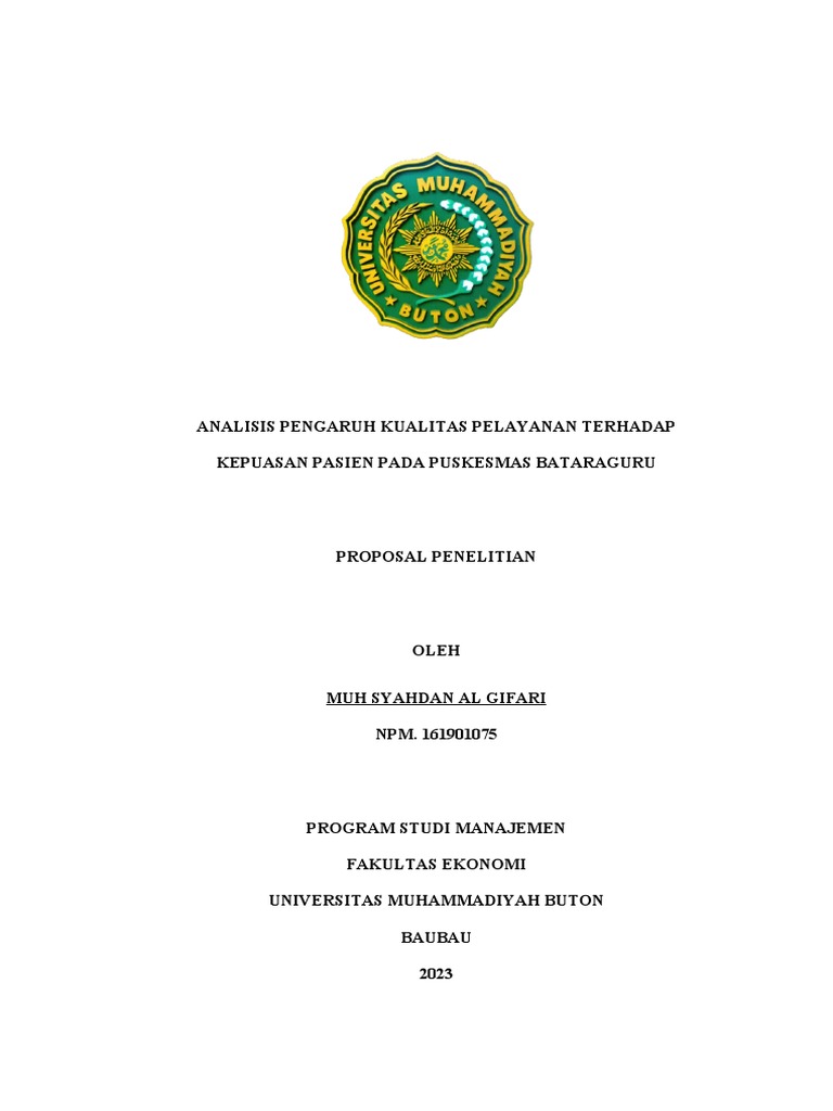 Proposal Algi Fix Revisi 1 Versi 1 | PDF
