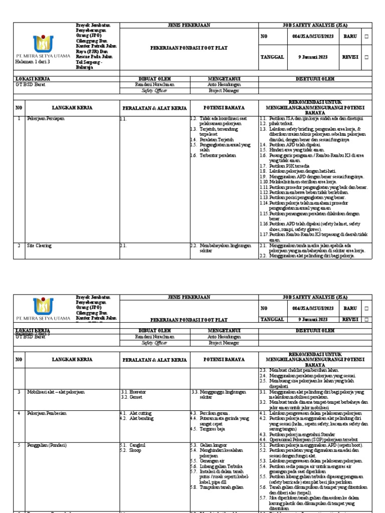 4-Pondasi%20PJR-%20R1 | PDF