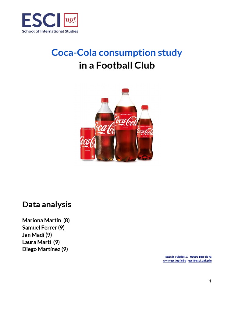 Coca-Cola Study | PDF | Mode (Statistics) | Median