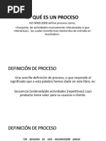 Proceso vs Procedimiento: Claves y Diferencias | PDF