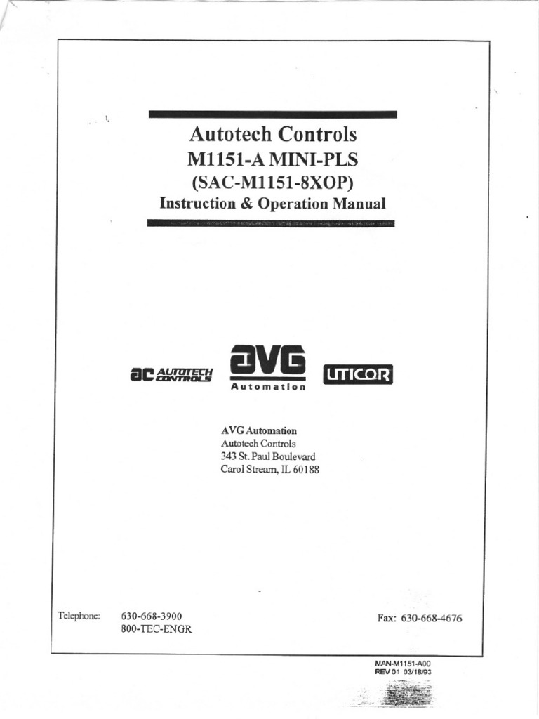 M1151 A Mini PLS | PDF