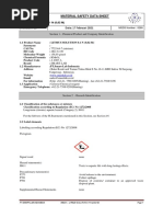 Sipernat MSDS | PDF | Toxicity | Personal Protective Equipment
