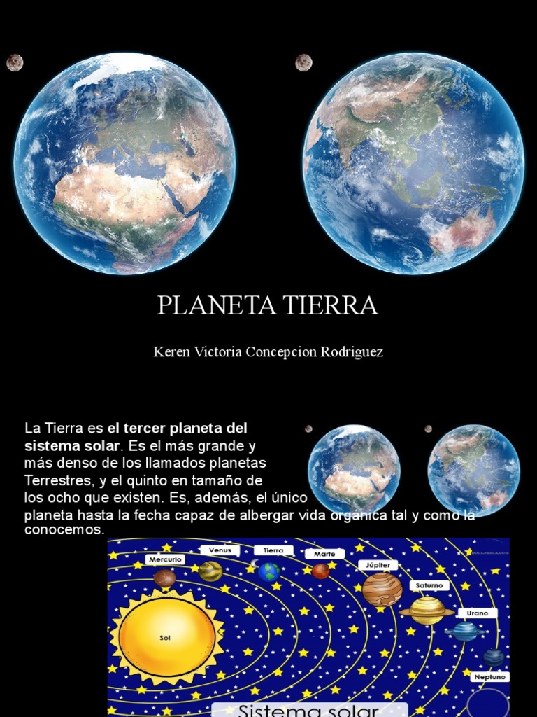 Características del Planeta Tierra | PDF | Tierra | Atmósfera