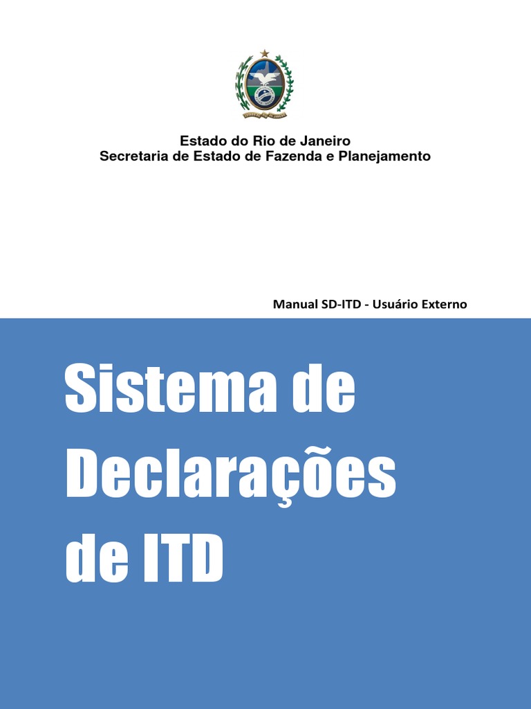 Manual SD-ITD - Externo - V - 6 | PDF
