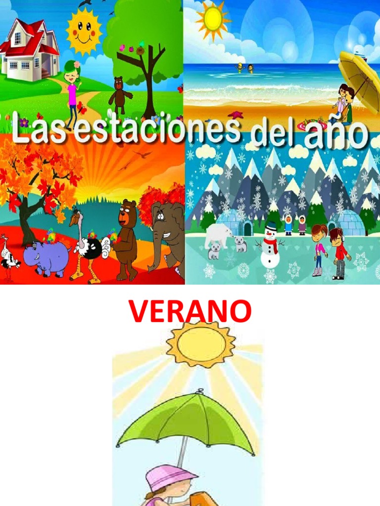 3. Estaciones Del Año, Clima y Ropa | PDF