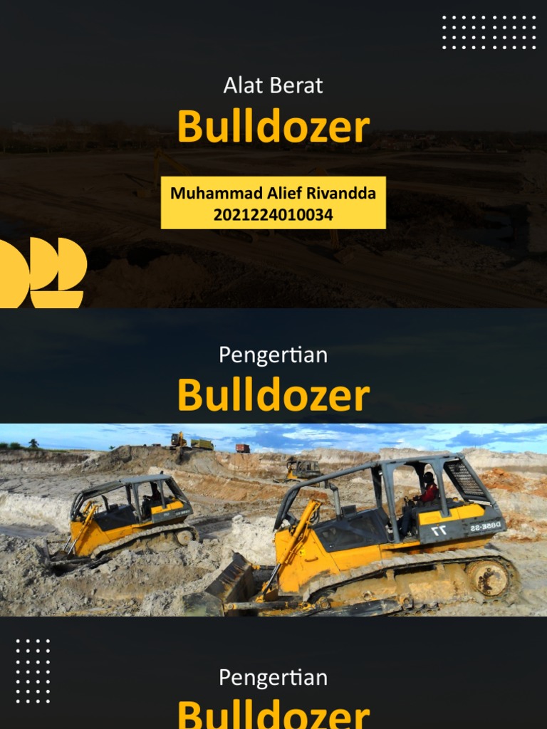 Fungsi dan Cara Kerja Bulldozer | PDF