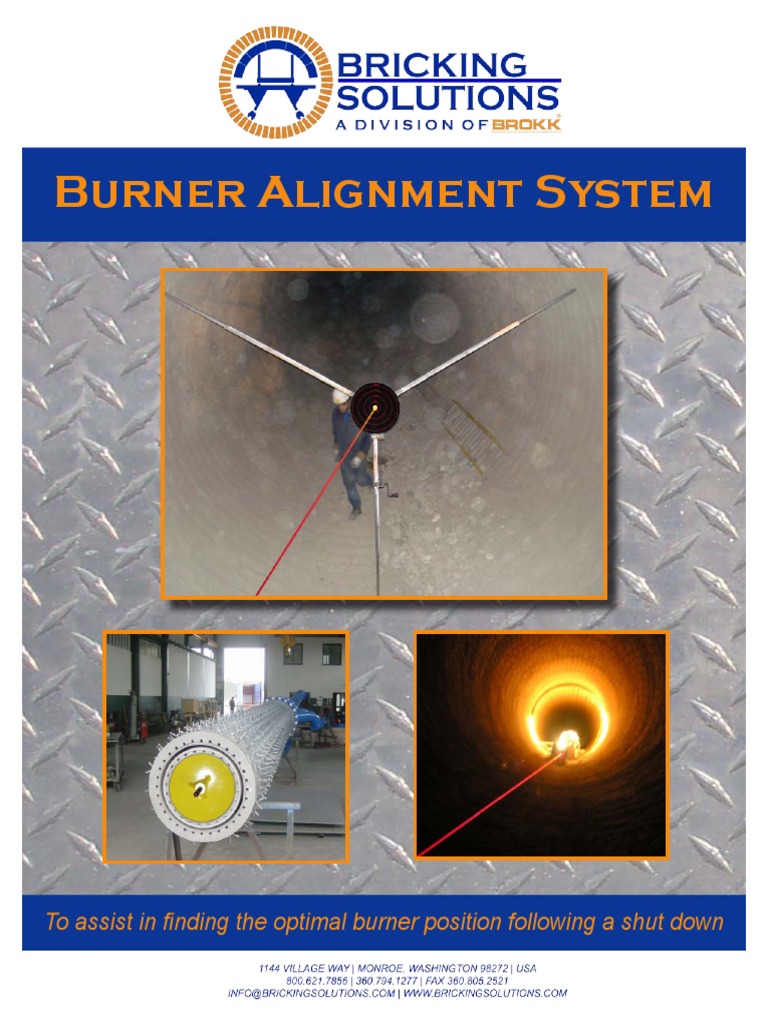 Burner Alignment System | PDF | Tools | Equipment