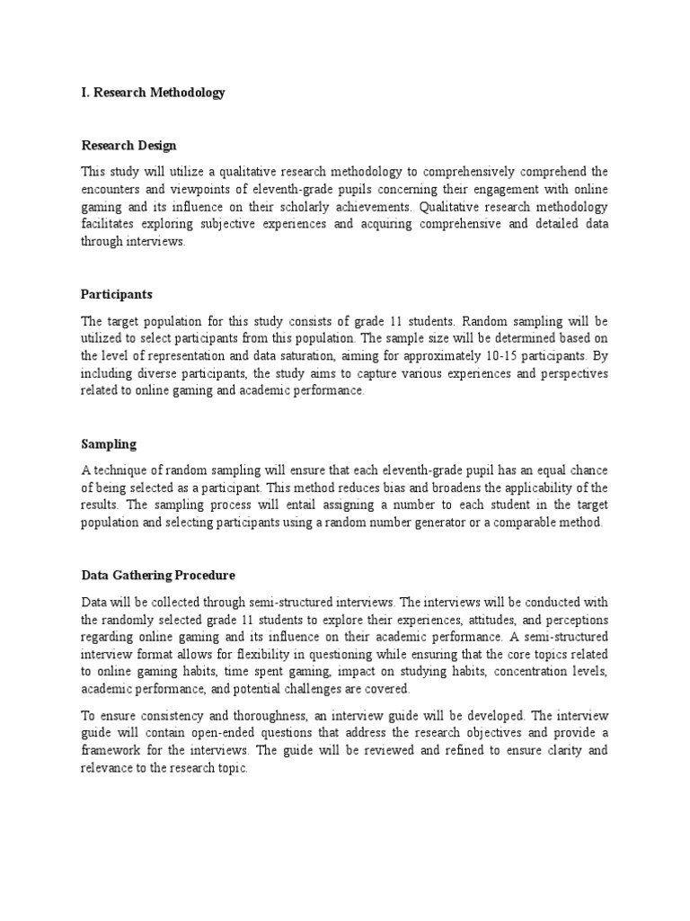 Research Methodology | PDF