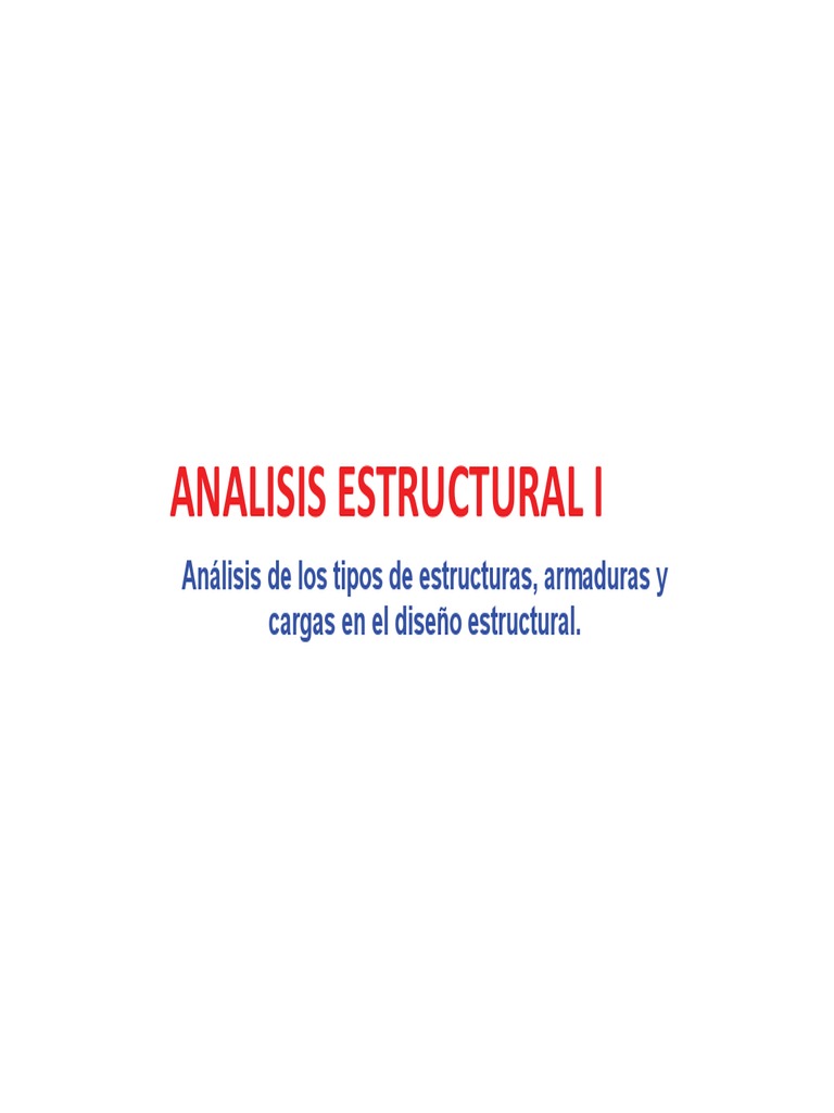 Analisis Estructural 1 1 | PDF | Puente | Ingeniería estructural