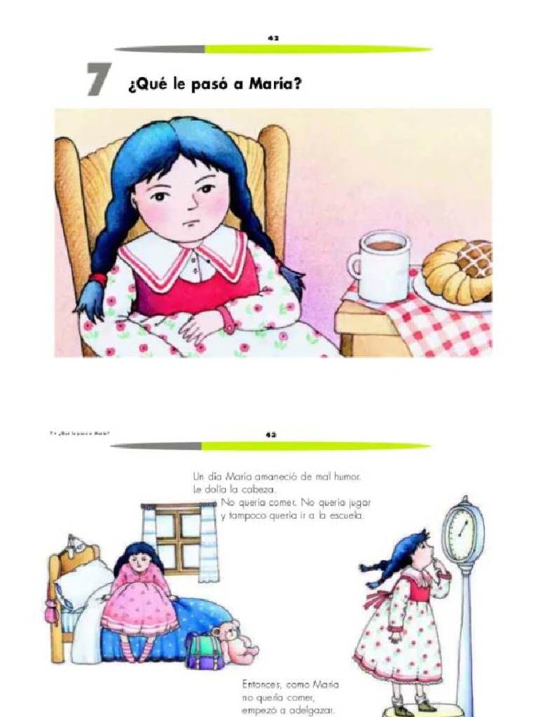 Cuento Qué Le Pasó A María (Libro Del Perrito) | PDF
