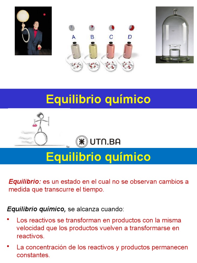 12 Equilibrio Quimico QG | PDF | Equilibrio químico | Gases