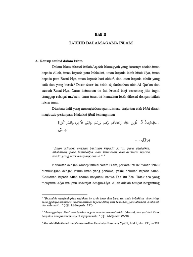 Makalah Tauhid | PDF