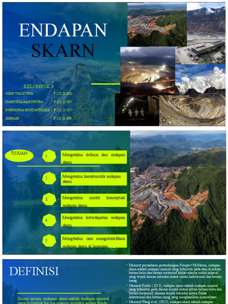 Karakteristik dan Identifikasi Endapan Skarn | PDF