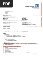 NHS Hospital Appointment Letter Template | PDF | National Health ...