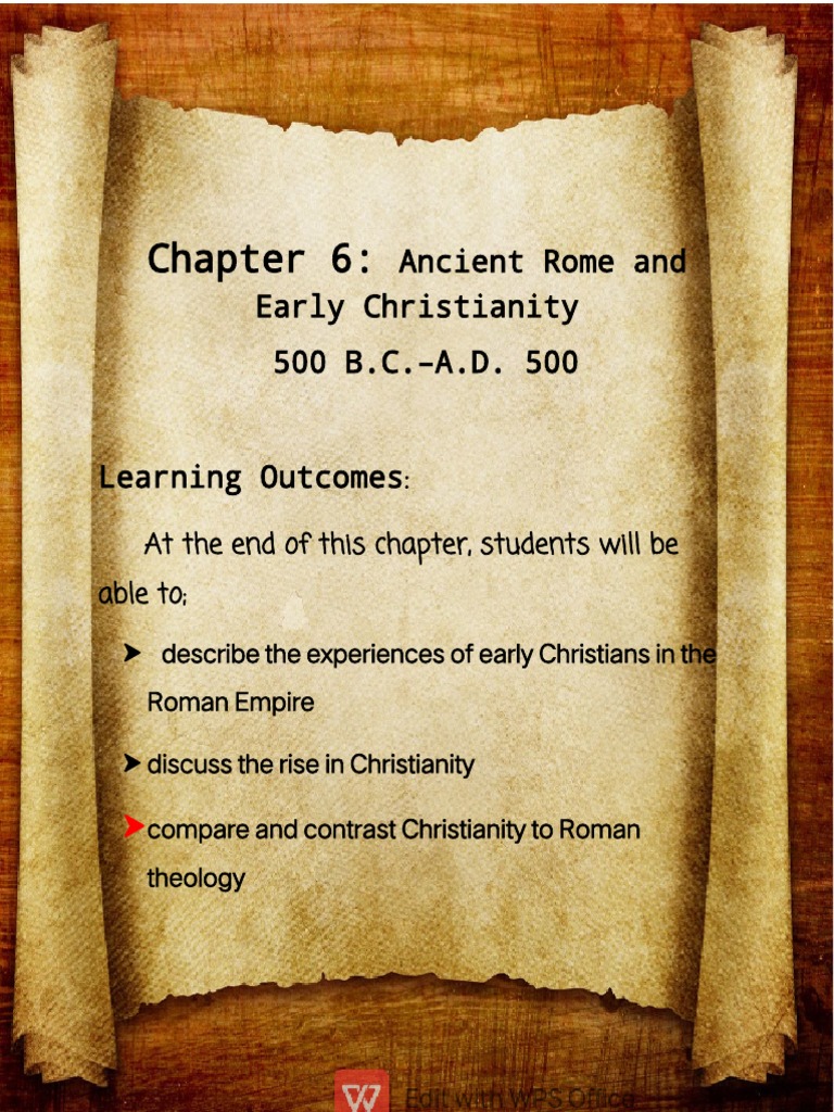 Chapter 6 Instructional Material 1 | PDF | Ancient Rome | Roman Republic