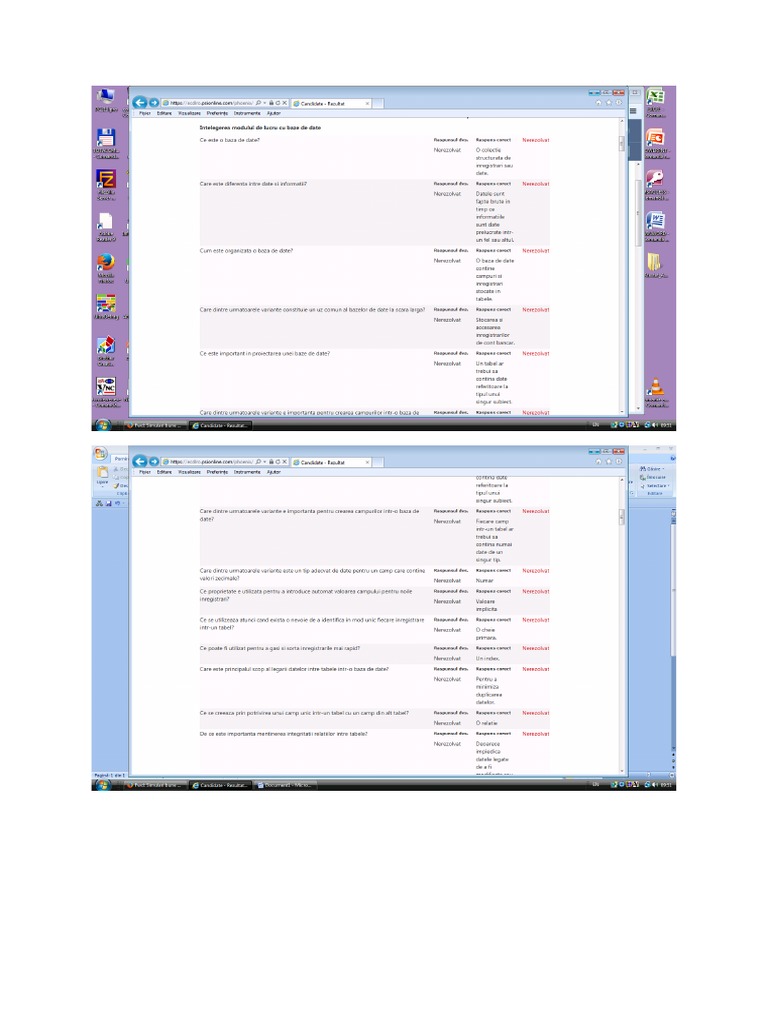 Rezolvare Simulare Access Examen ECDL | PDF