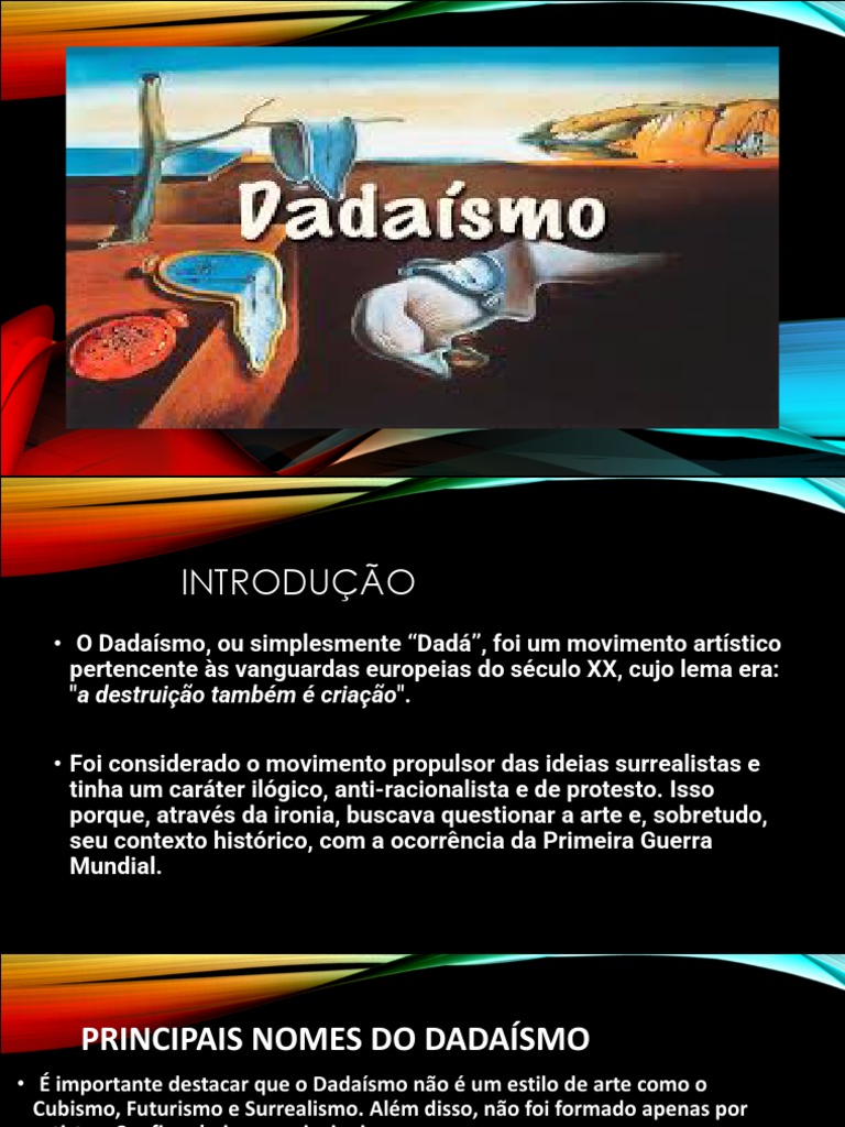 DADAÍSMO | PDF | As artes | Estética