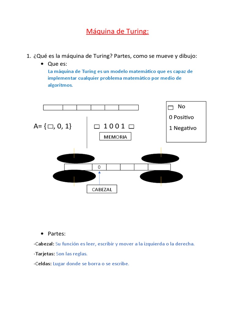 Máquina de Turing | PDF