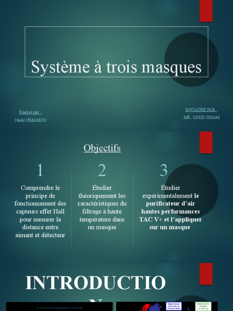 Système À Trois Masques | PDF | Température | Capteur