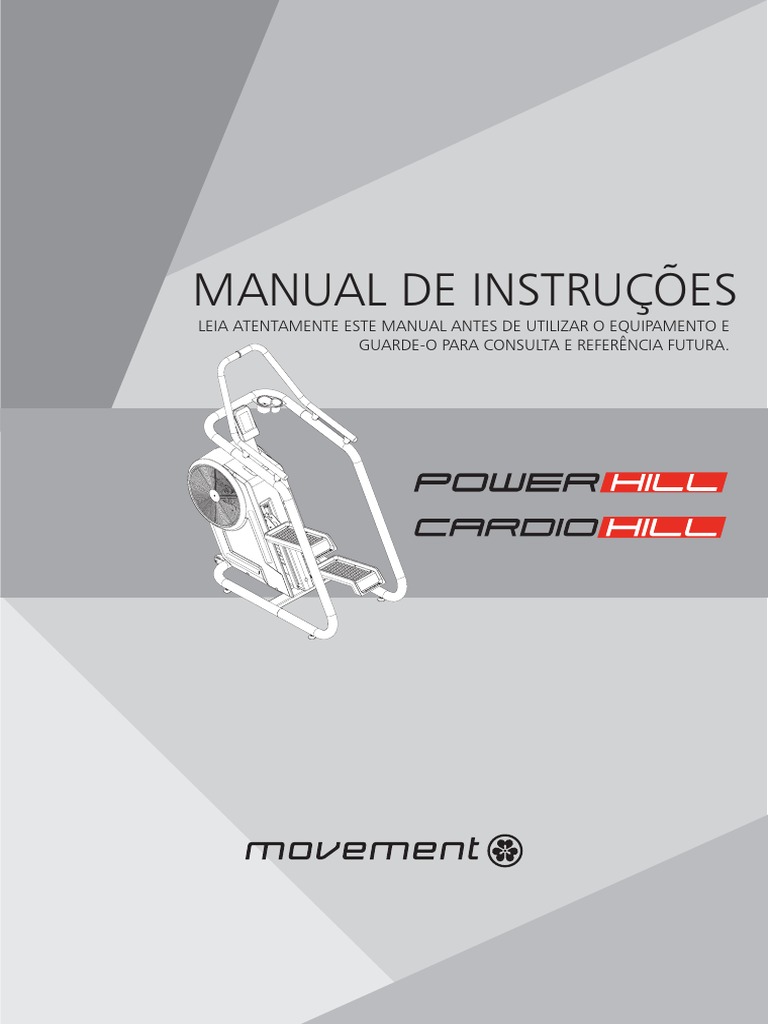 Manual Simuladores Cardio Power Hill | PDF | Frequência cardíaca