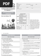 Modelo Laudo TEA Muito Completo | PDF | Autismo | Ciências comportamentais