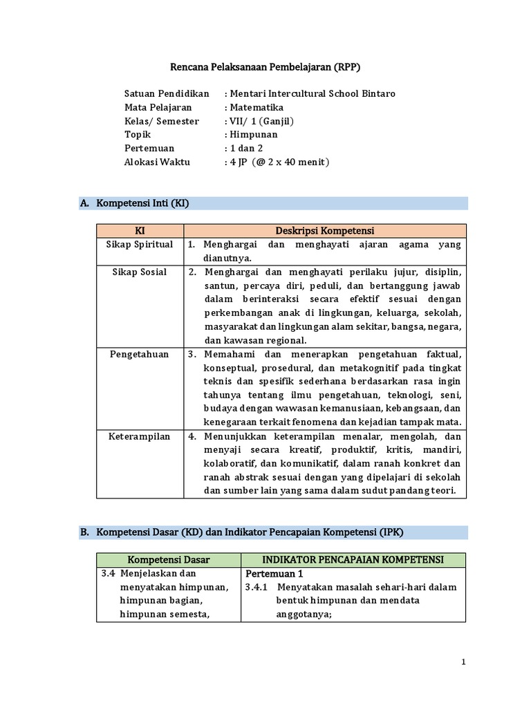 RPP Pbl-Ctl-Tpack | PDF | Karier & Perkembangan | Metode & Bahan Ajar