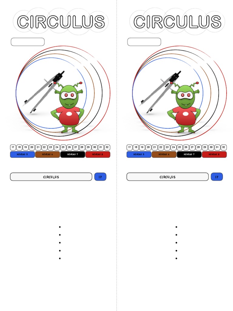 Circulus Tracés Niveaux 5 À 8 | PDF