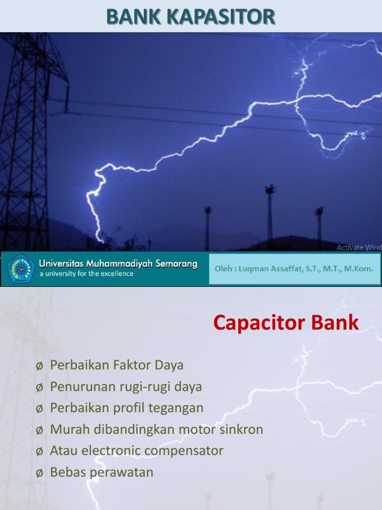 05 Capasitor Bank | PDF