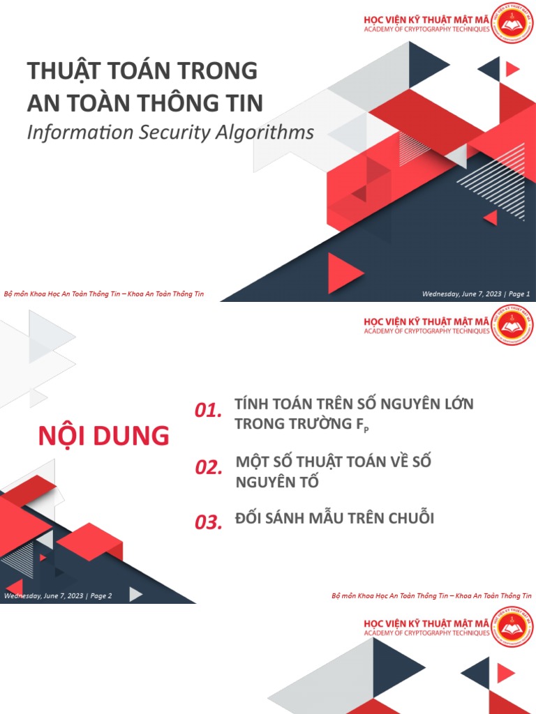 Thuat - Toan - Trong - ATTT - Bai - Giang - C3 - Cut | PDF