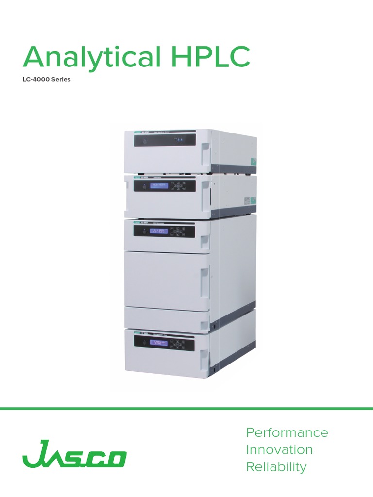 Brochure Jasco LC-4000 Series HQ | PDF | High Performance Liquid ...