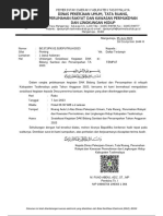 Surat Pengantar Usulan SSH | PDF