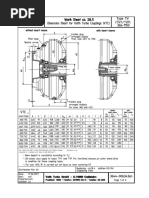 Voith Turbo Coupling Dimension Sheet | PDF | Screw | Manufactured Goods