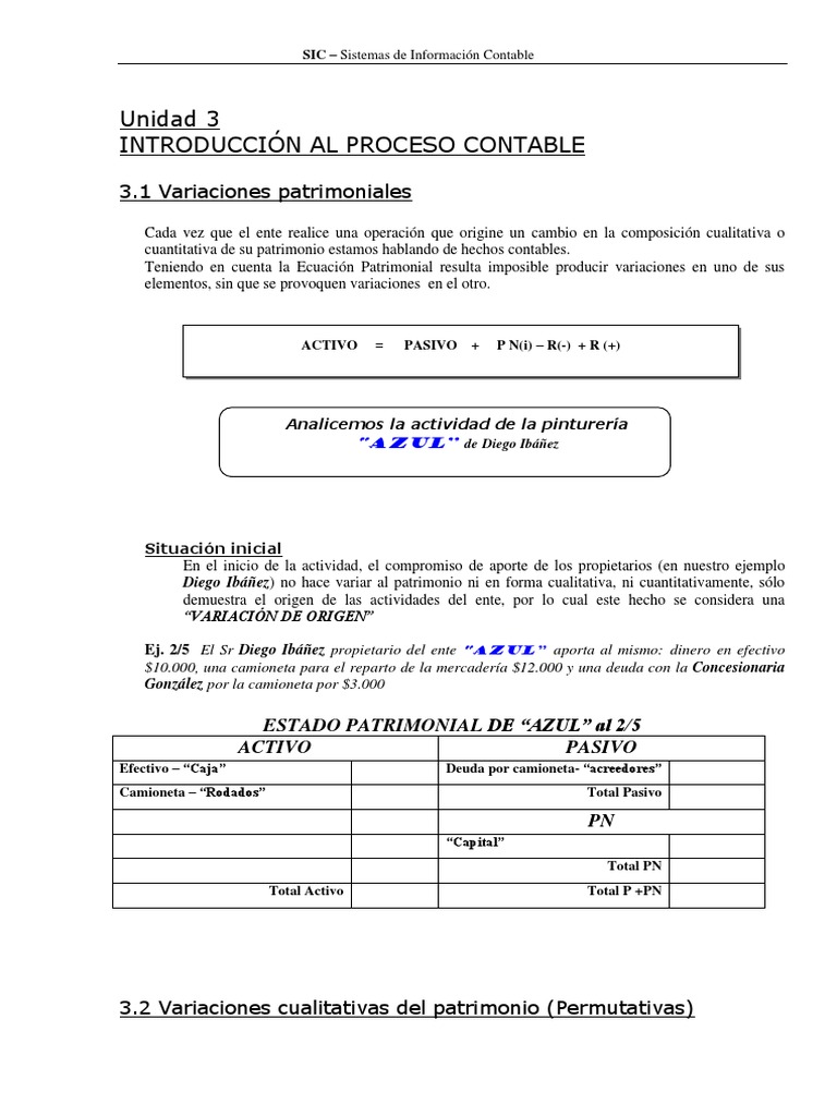 Sic 1 Unidad 3 - 2022 | PDF