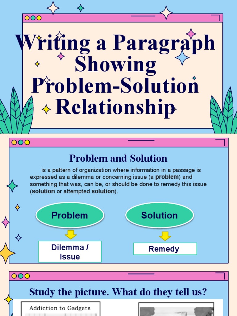 Q4 Week 1 Problem Solution | PDF | Paragraph | Cognitive Science