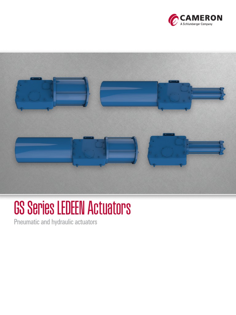 Ledeen Gs Series BR | PDF | Piston | Actuator