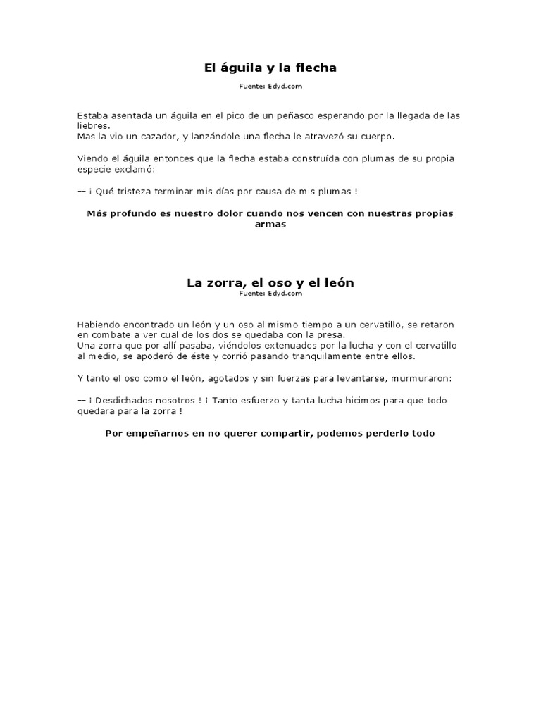El Águila y La Flecha | PDF