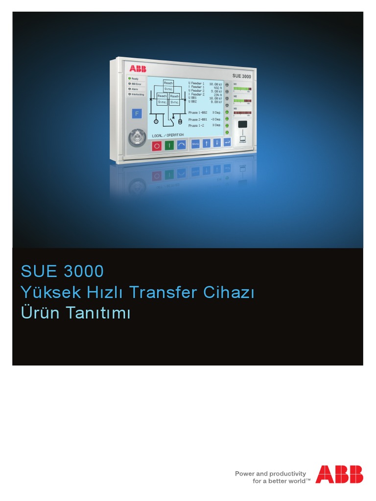 ABB SUE 3000 Product Guide TR | PDF