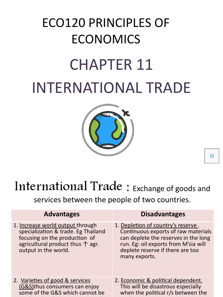 CHAPTER 11 - International Trade | PDF | Tariff | Dumping (Pricing Policy)