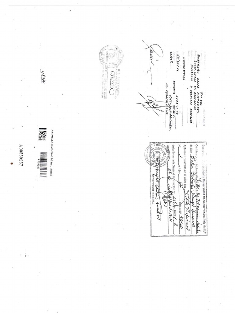 Reverso Titulo | PDF