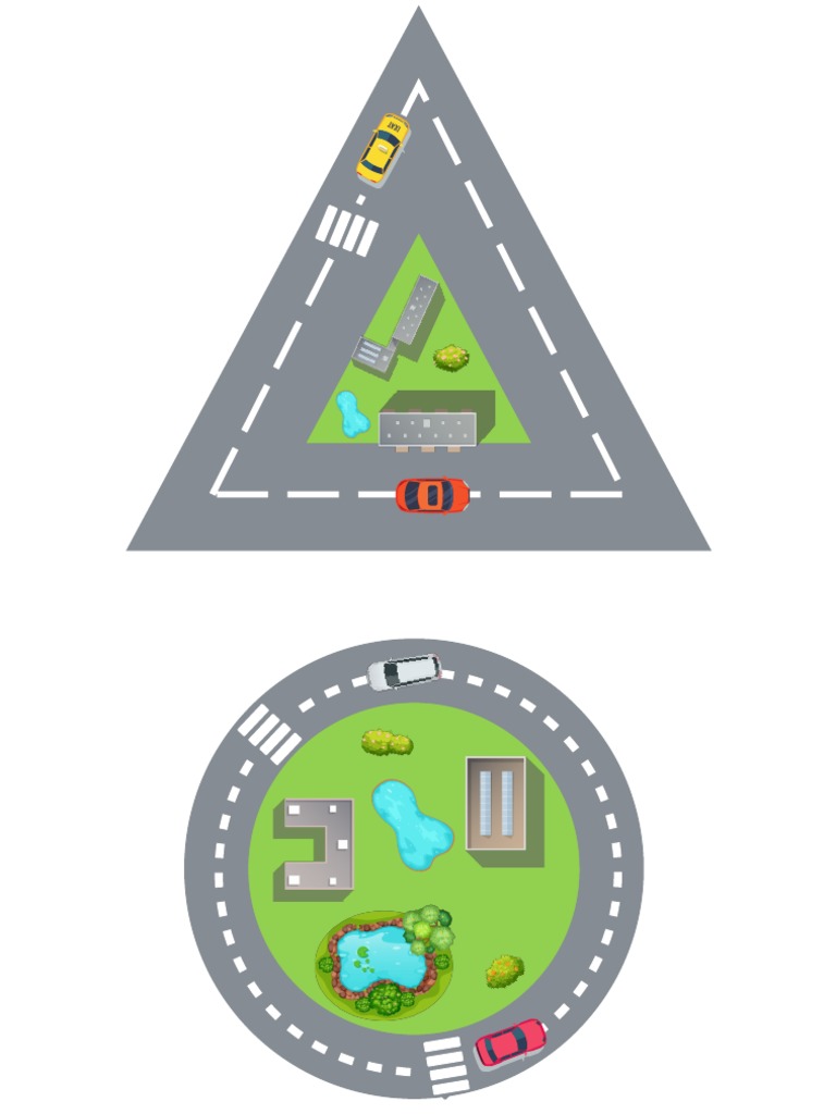 Autopista Figuras Geométricas | PDF