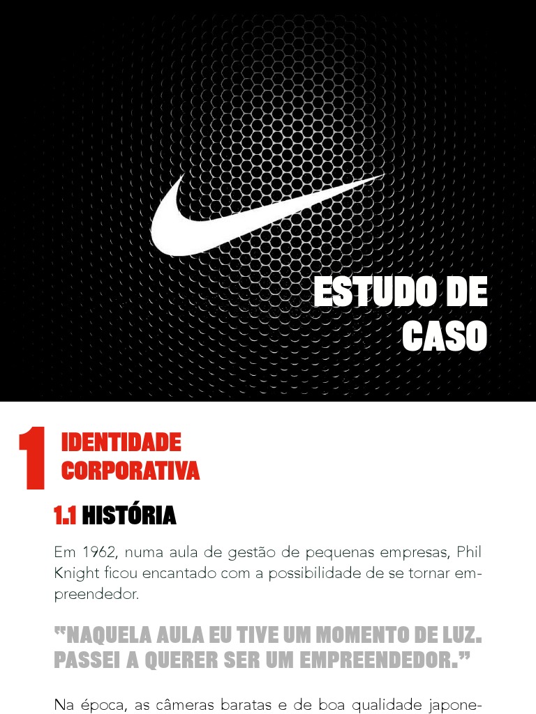A Evolução da Nike: Inovação e Marca | PDF | Marketing | Marca