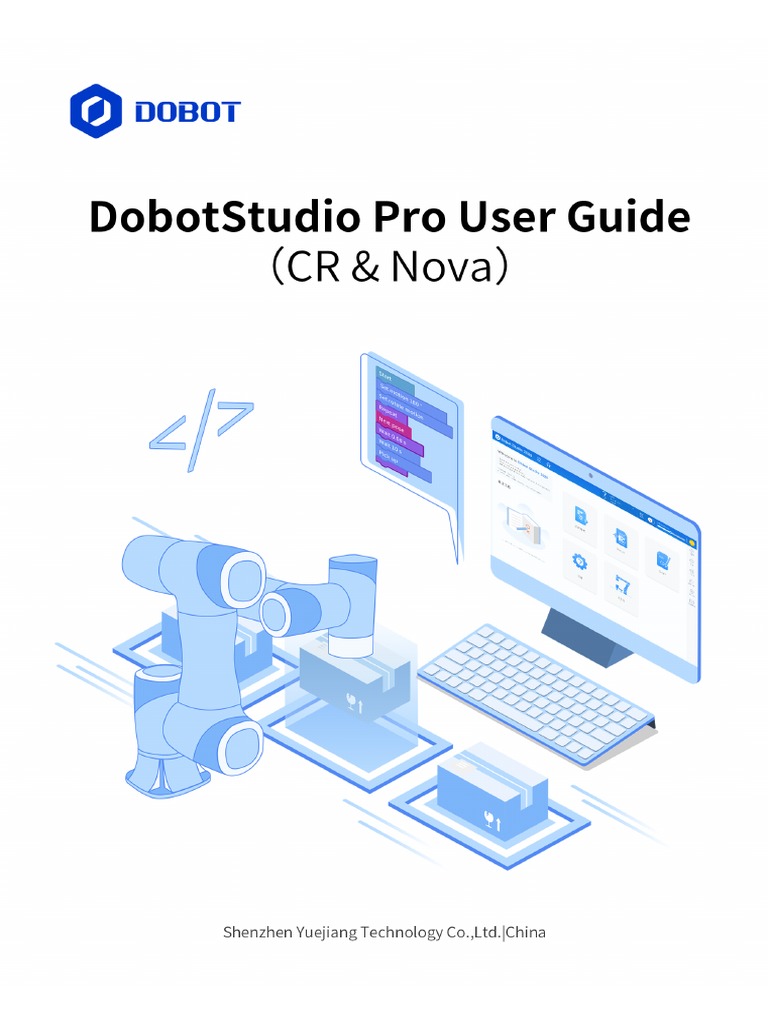 DobotStudio Pro User Guide (CR&Nova) | PDF | Computers