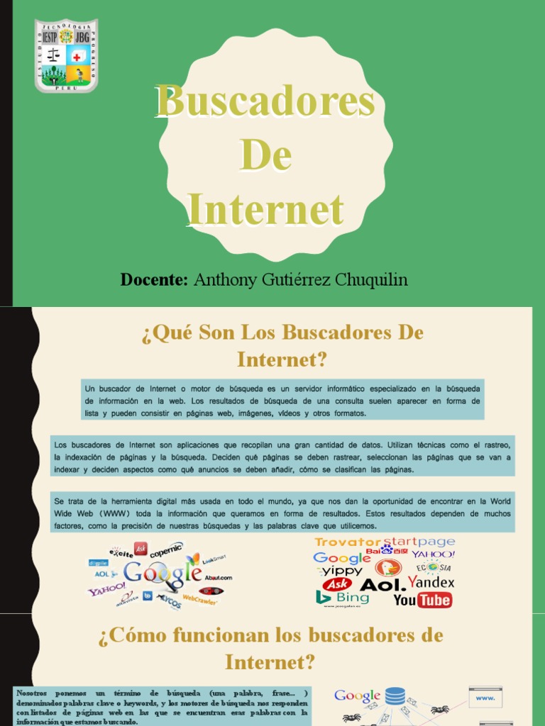 4.buscadores de Internet | PDF | Red mundial | Internet y web