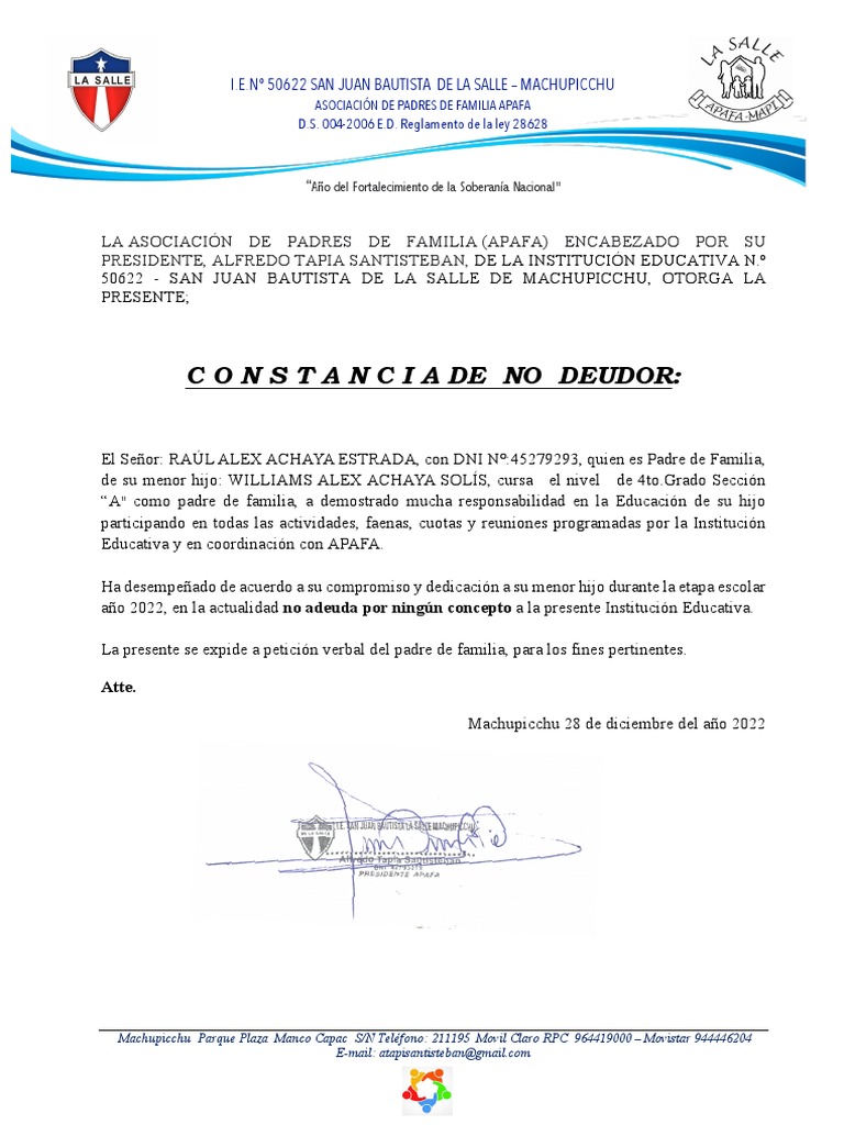 Como Tramitar La Constancia De No Deudor Alimentario Edomex